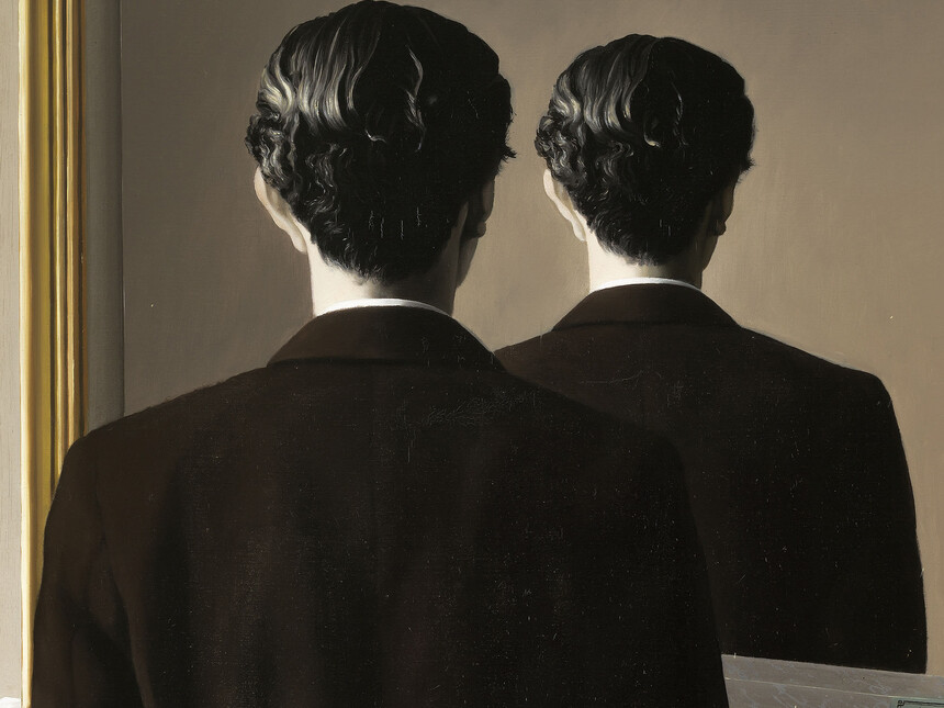 René Magritte (Belgian, 1898–1967). Not to be Reproduced (La ...