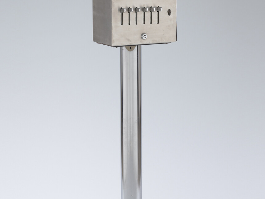 Yoko Ono (Japanese, born 1933), Sky Machine. 1961/1966. Stainless steel ...