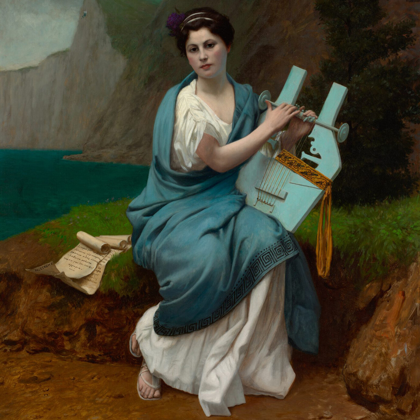 La poetisa Safo | Meer