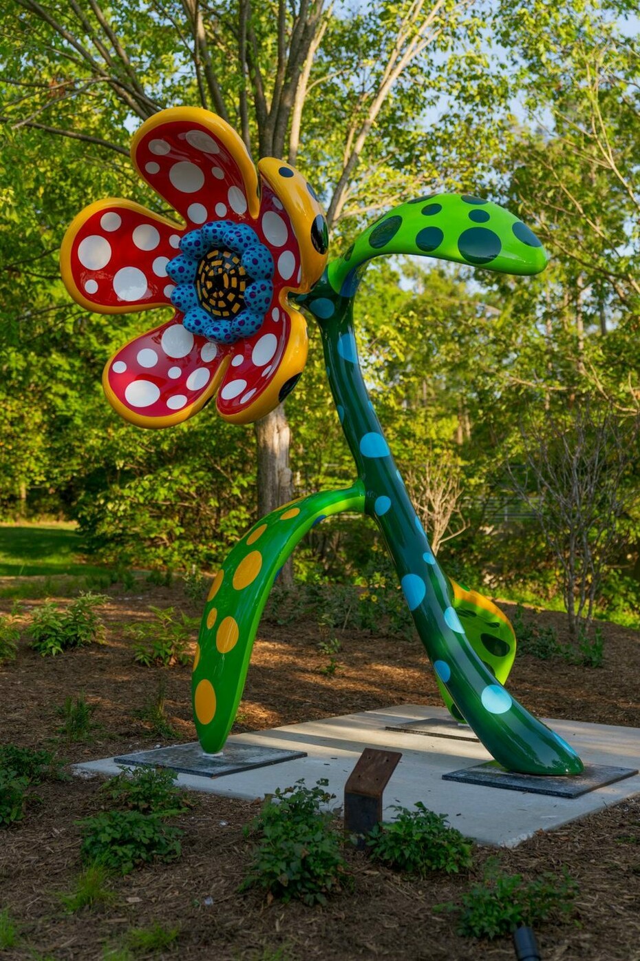 Yayoi Kusama flowers | Meer