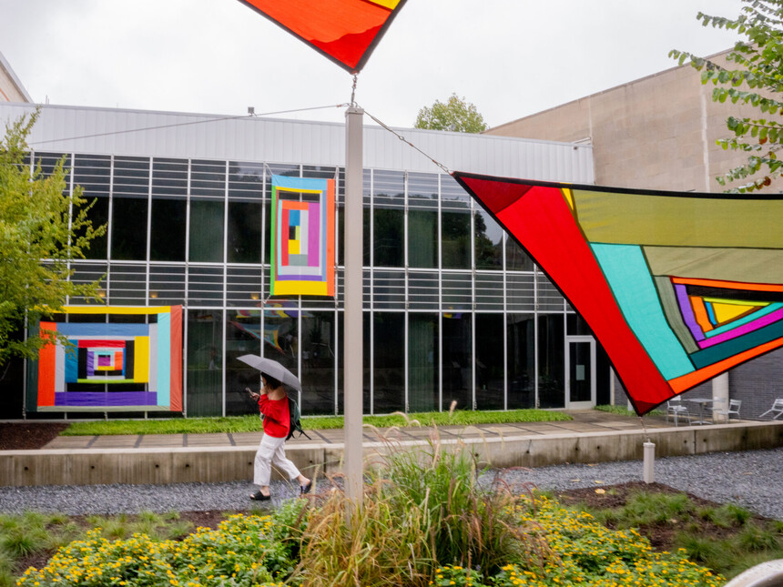 Looking through a sewn sky: Rachel Hayes | Meer