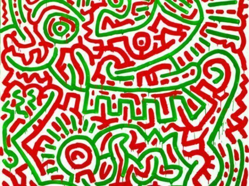 Keith Haring. The Political Line | Meer