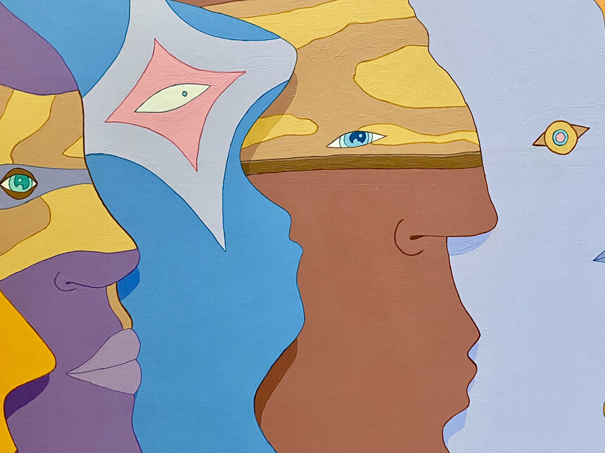 As long as hope shows something green | Meer