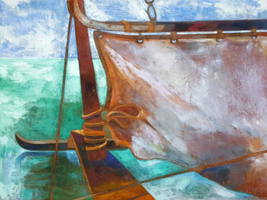 Paton Miller, Mast, 2016. Courtesy of Art Ventures Gallery | Art ...