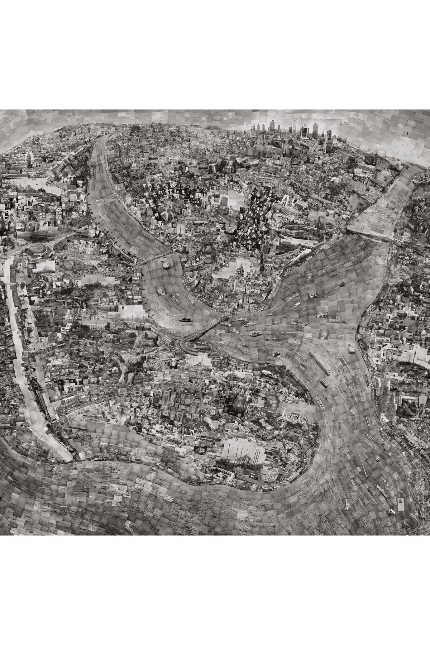 Diorama Map Istanbul, 2010 - 2011 © Sohei Nishino, Courtesy Michael ...