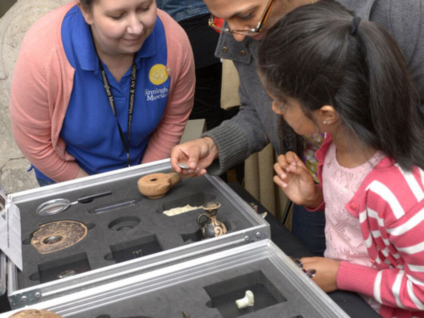 Object Handling. Courtesy of Birmingham Museum and Art Gallery ...
