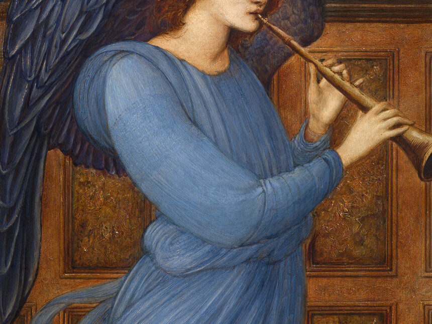 Edward Burne-Jones, The Angel, 1881 | St Mungo Museum of Religious Life ...