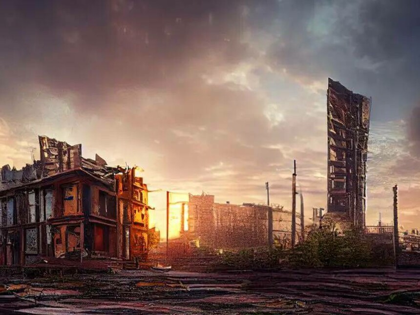 Mankind, the savage artist | Meer