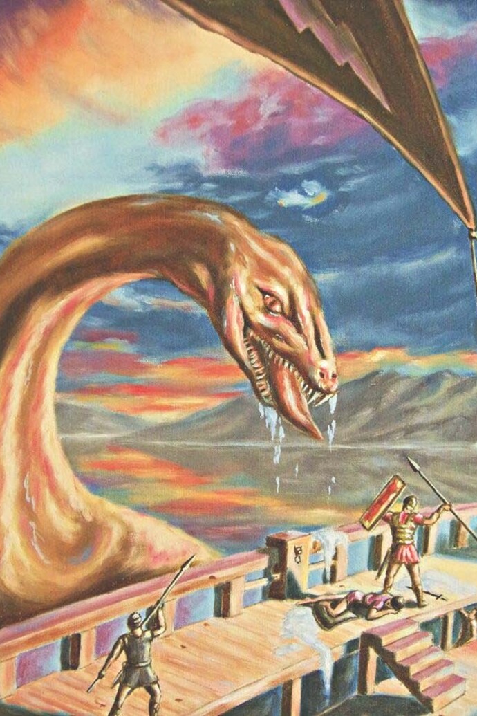 Le Léviathan, qui représente le chaos | Meer