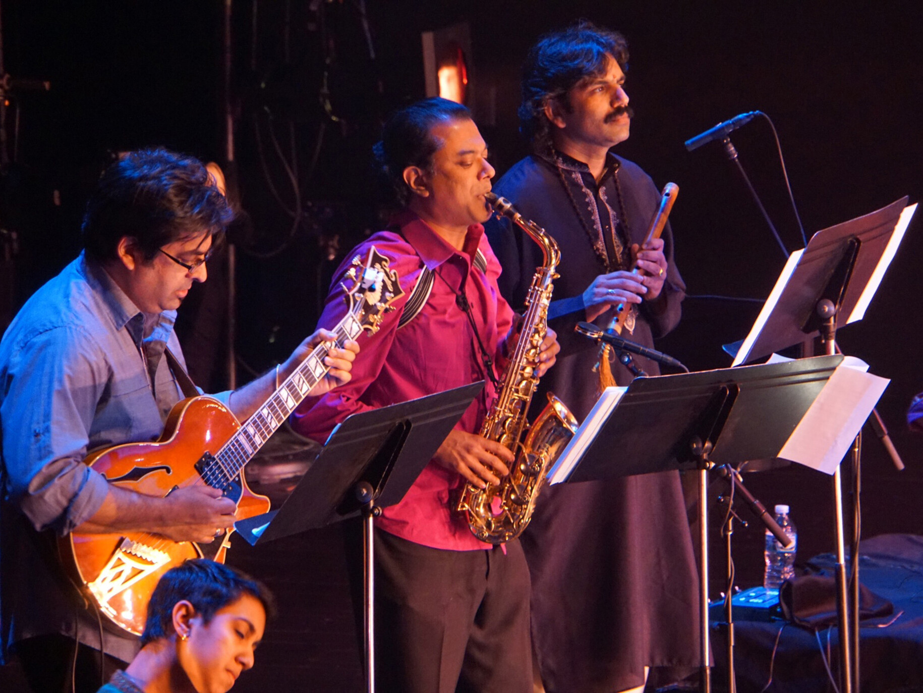 The Song of the Jasmine; Rajna Swaminathan (mridangam), Rez Abbasi ...