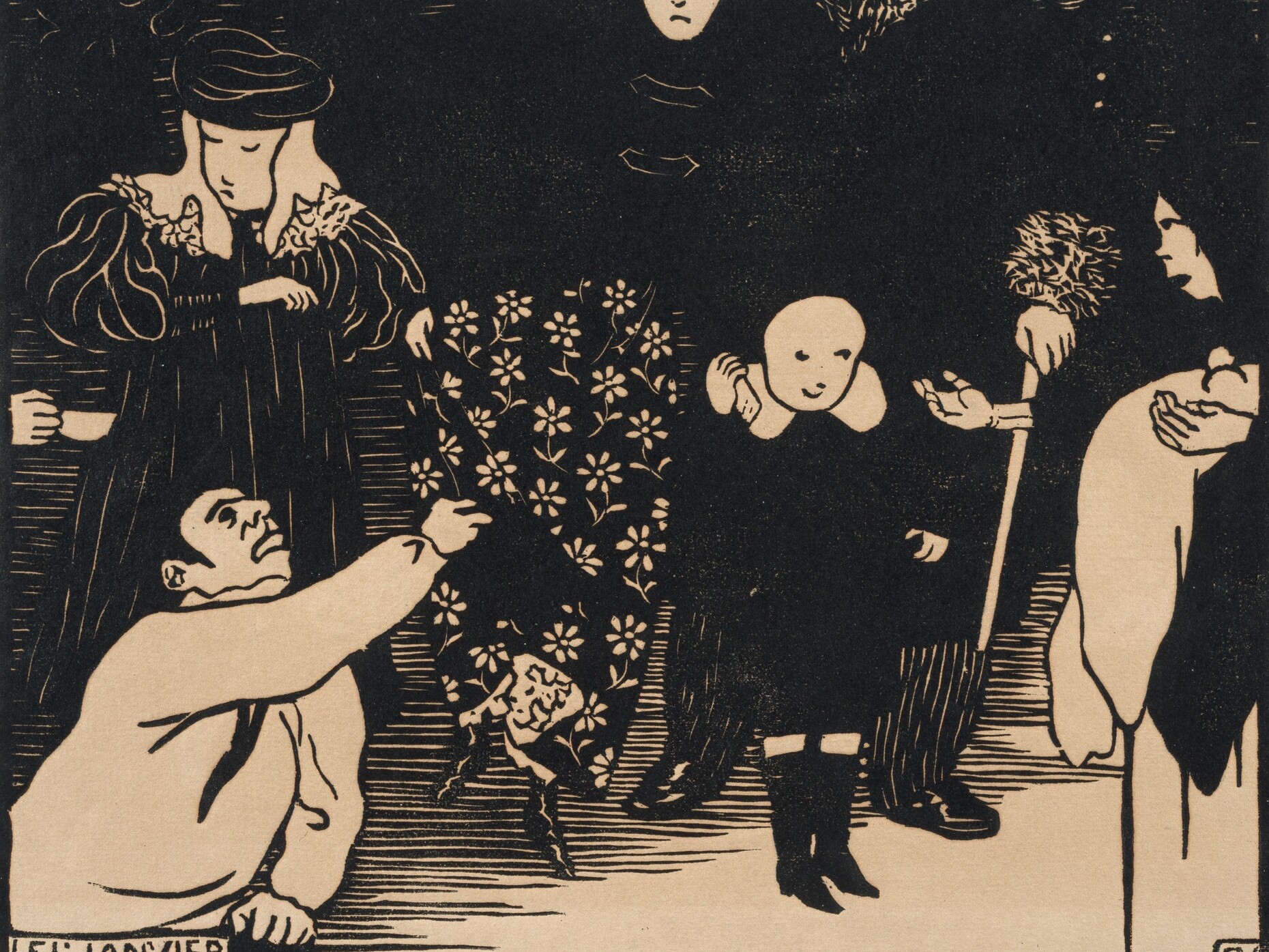 Félix Vallotton: monochrome expressions | Meer