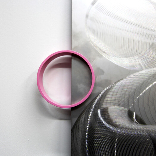 Ferran Gisbert wields a handmade paintbrush corresponding to his own ...