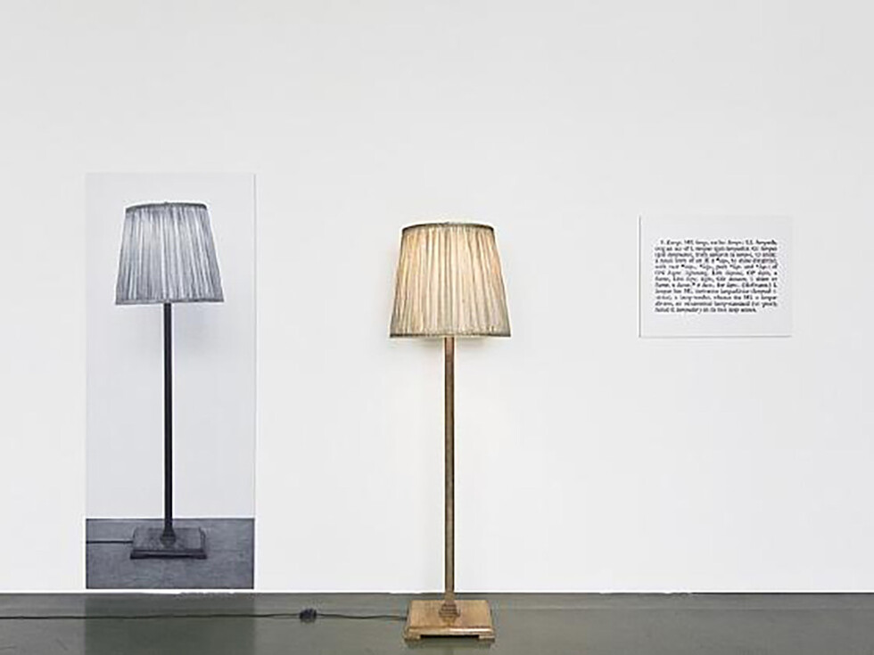 Joseph Kosuth : One and three, ou l’Art conceptuel | Meer