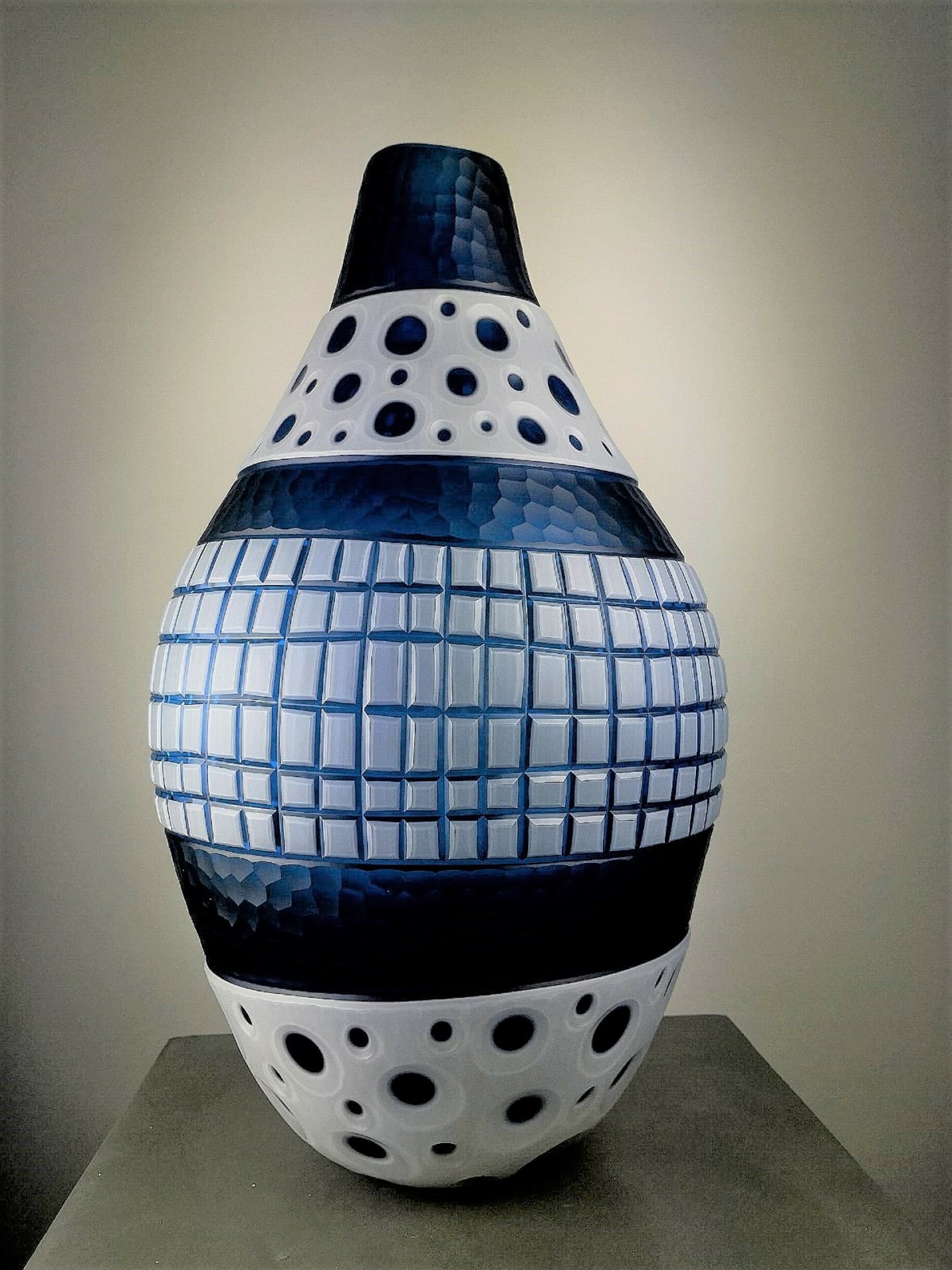 Pietro & Riccardo Ferro, Plate #11B - Murano glass, hand blown and hand ...