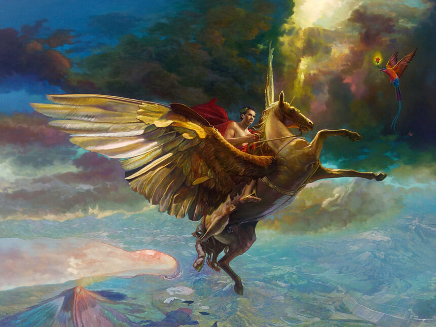 Mauricio Rizo: con la estrofa y el pincel | Meer