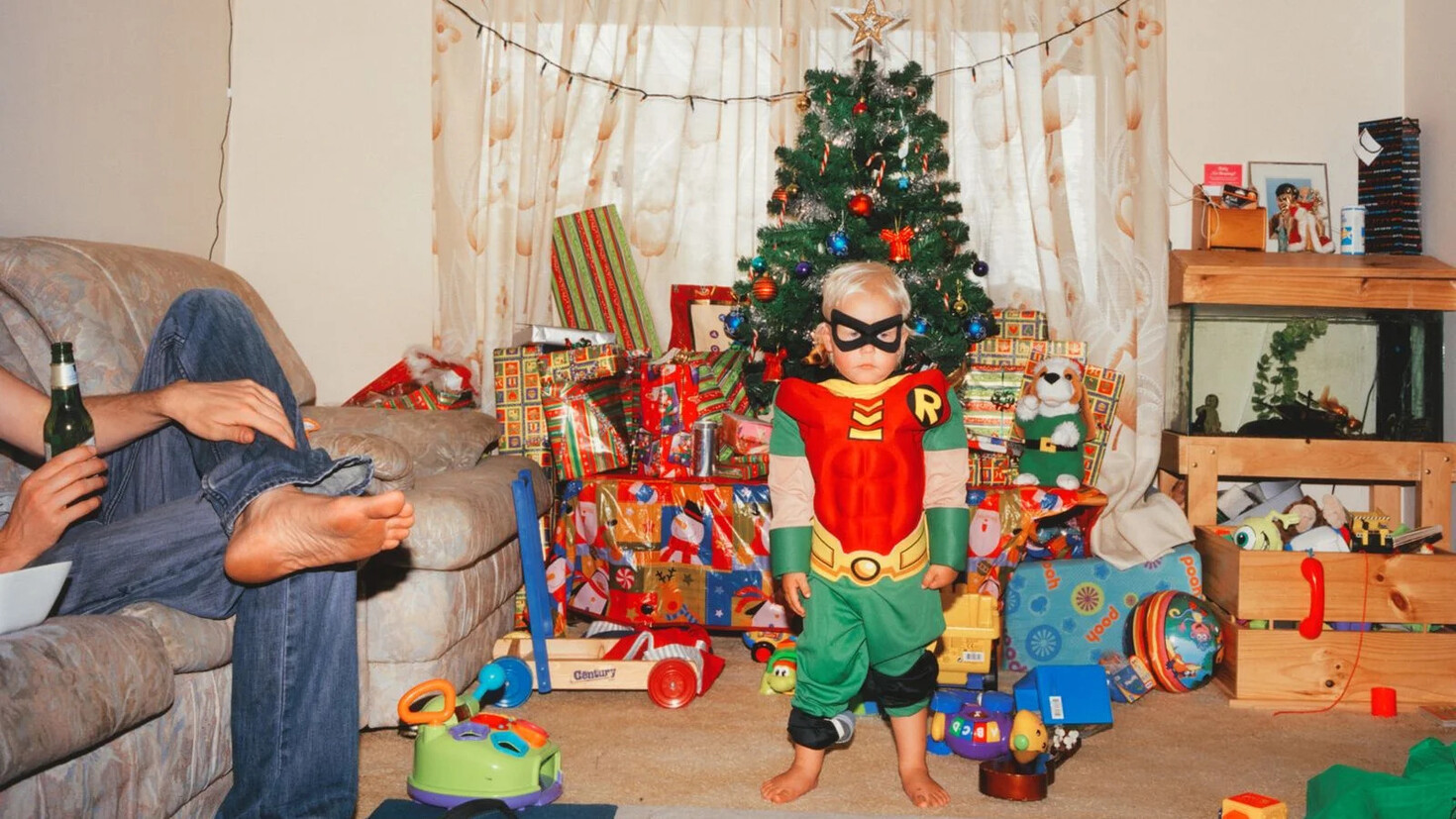 The Christmas tree bucket | Meer