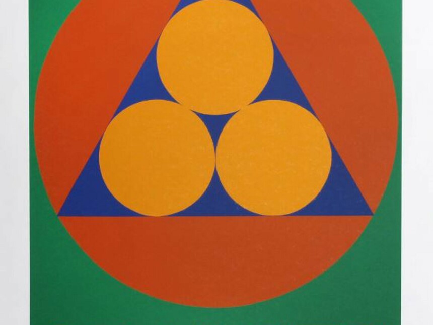 Robert Indiana, Oranges from the American dream portfolio, screenprint ...