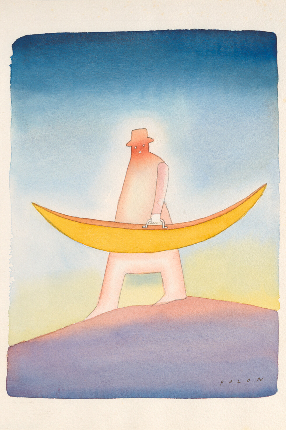 The imaginary world of Jean-Michel Folon | Meer