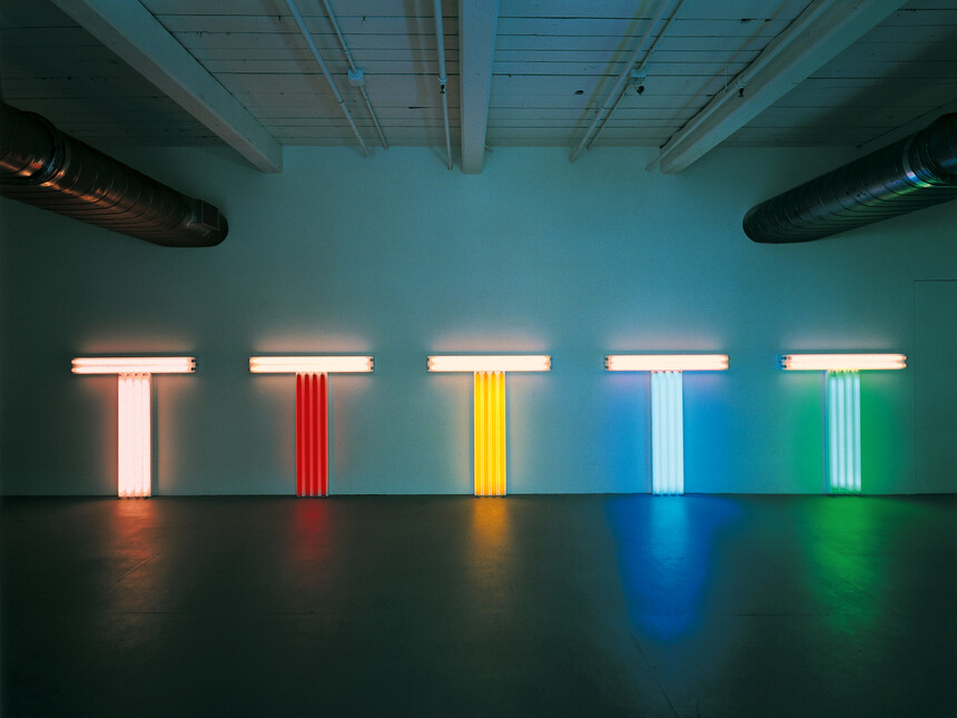 dan flavin icons