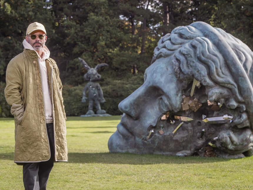 Daniel Arsham. Relics in the landscape | Meer