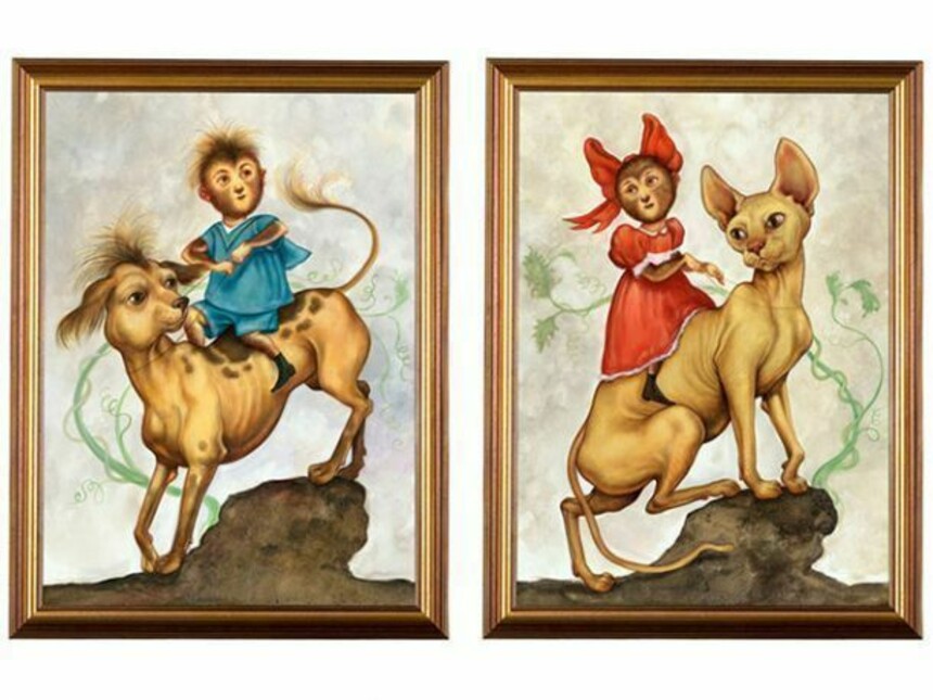 Anita Kunz. The Bestiary | Meer