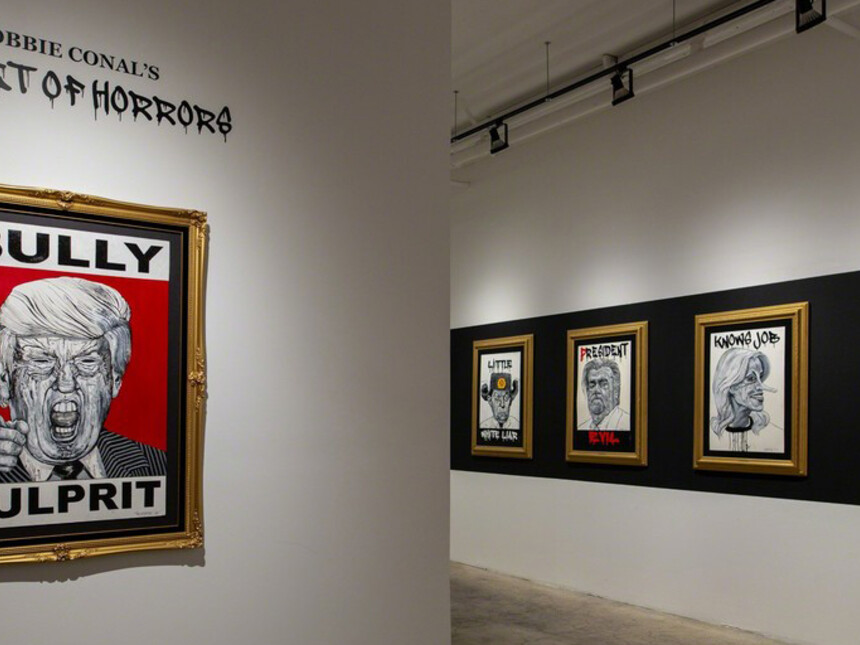 Robbie Conal's Cabinet of Horrors | Meer