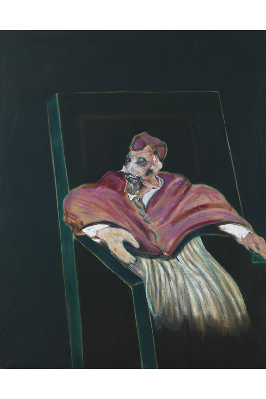 Francis Bacon, Study for a Pope III, 1961, Private Collection, © The ...