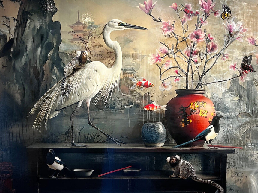 Illuminated silence. A still life in motion | Meer