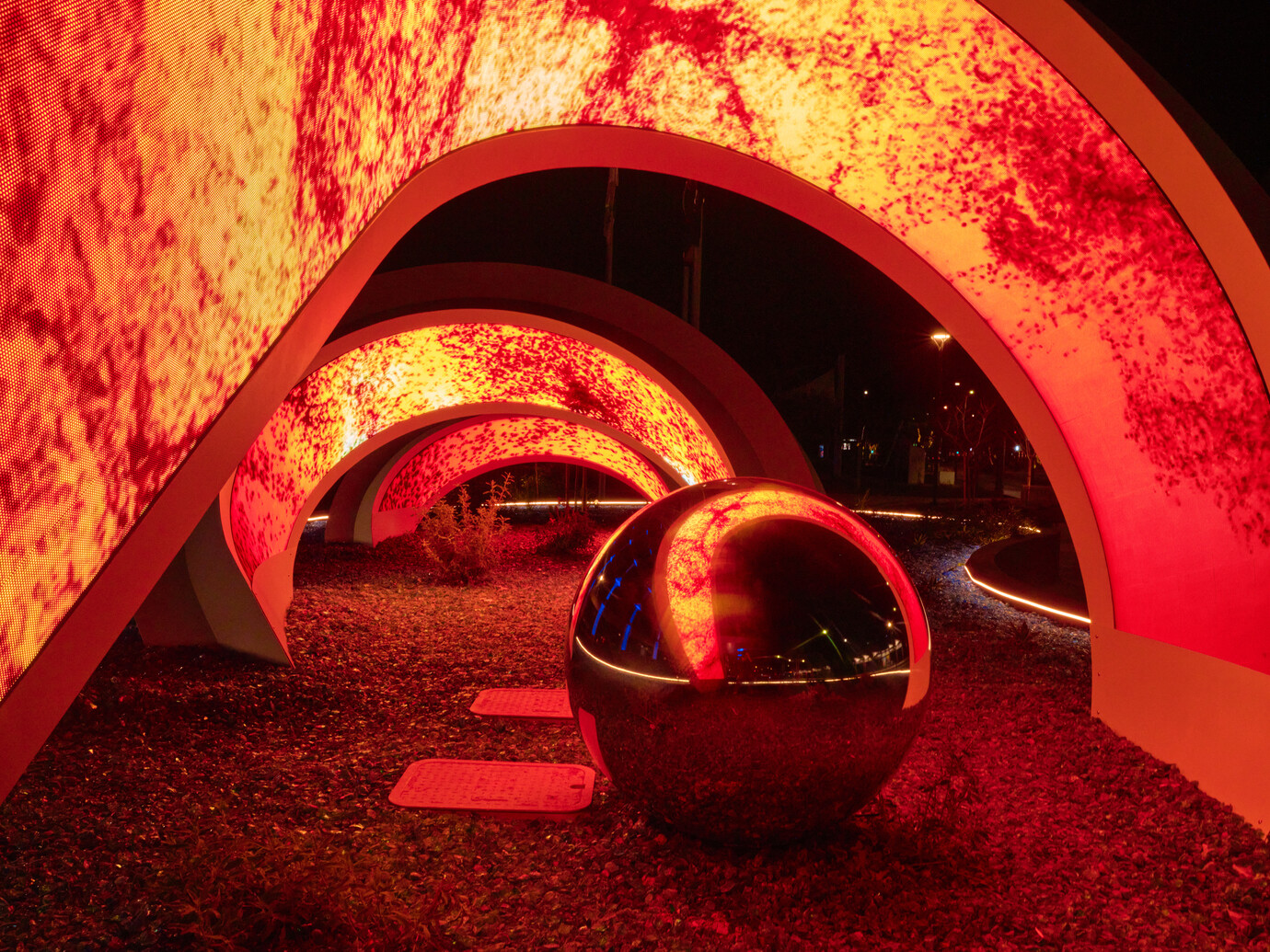 Adrian Yu unveils major public artwork, Strata | Meer