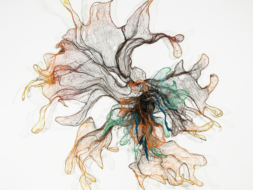 Nnenna Okore. Courtesy of October Gallery | October Gallery