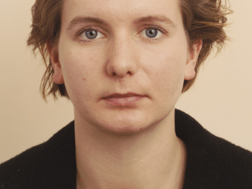 Thomas Ruff, Untitled Portrait, 1981-1986, Courtesy The Walther ...