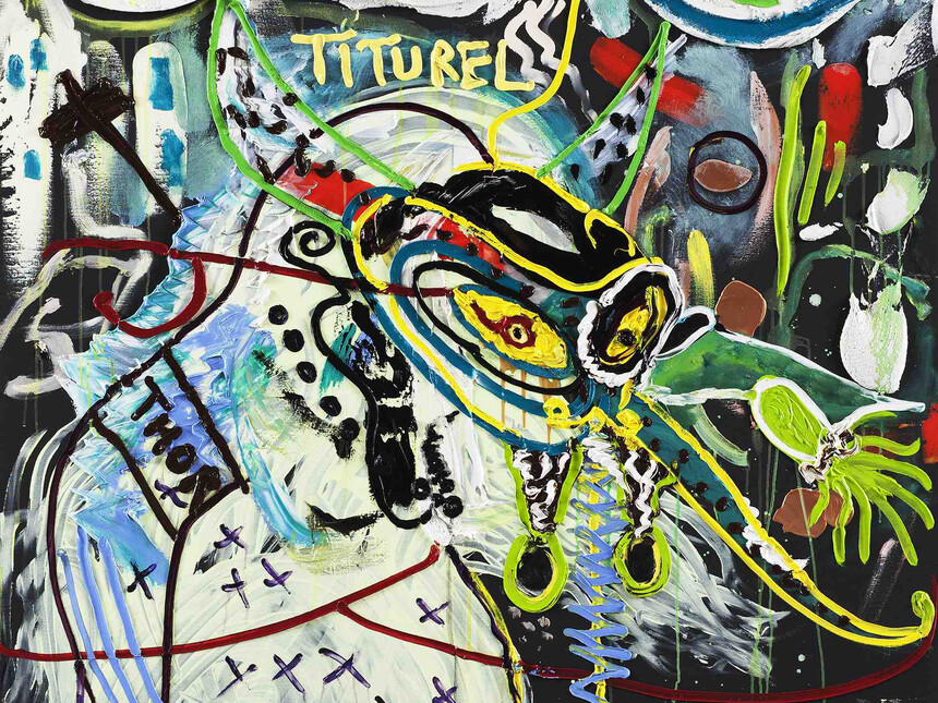 Jonathan Meese. Parsifal de Large | Meer