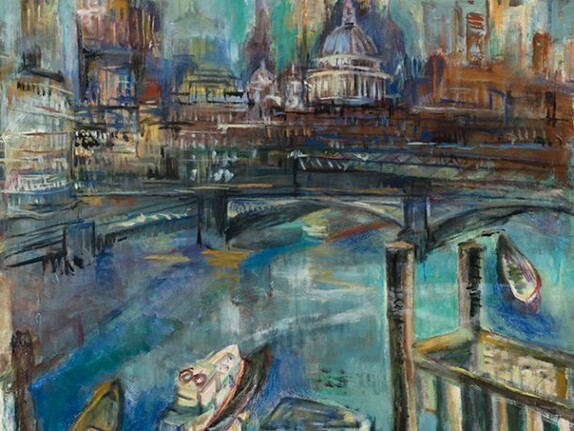 Suzanne Perlman. Painting London | Meer