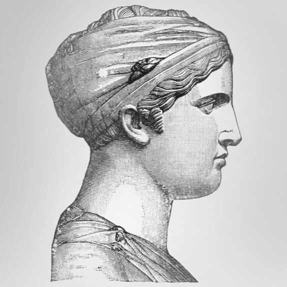 La poetisa Safo | Meer