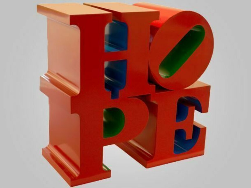 Robert Indiana. Hope | Meer