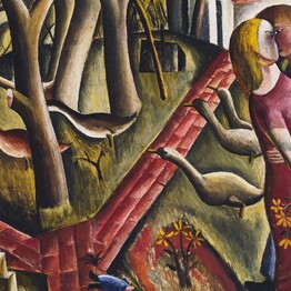 Edward Burra, The Watcher, c. 1937, Watercolour on paper, Scottish ...