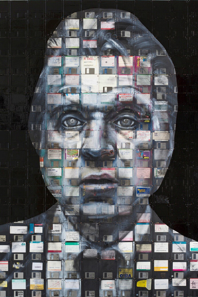 Nick Gentry. Portraits | Meer