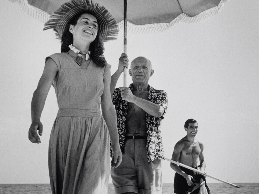 Robert Capa (1913-1954), Françoise Gilot seguita, da Pablo Picasso e da ...