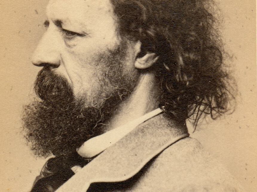 Alfred, Lord Tennyson, by Elliot & Fry, 55 Baker Street, Portman Square ...