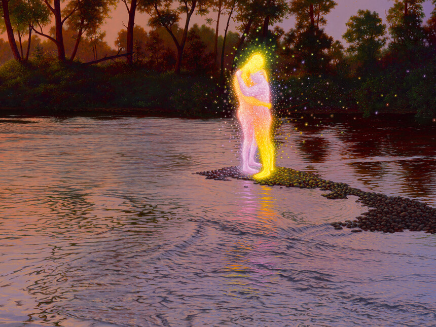 Adrian Cox. The brush and the torch | Meer