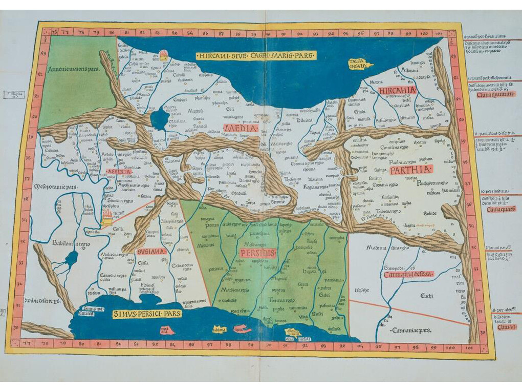 Maps of Persia 1477–1925 | Meer